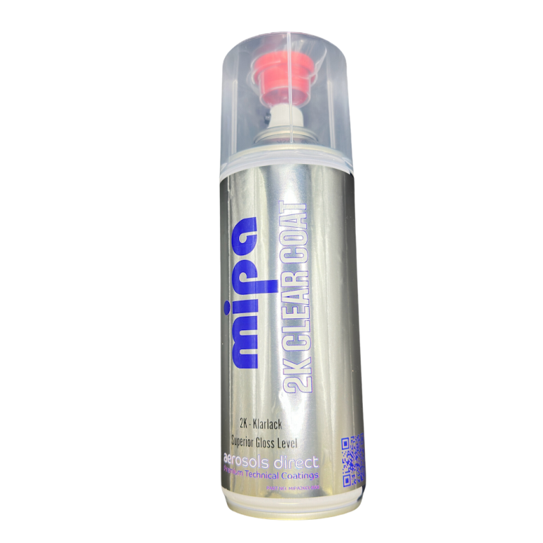 Pro Range 2K Premium Clear Coat 400ml Push Button Aerosol - Car Paint ...