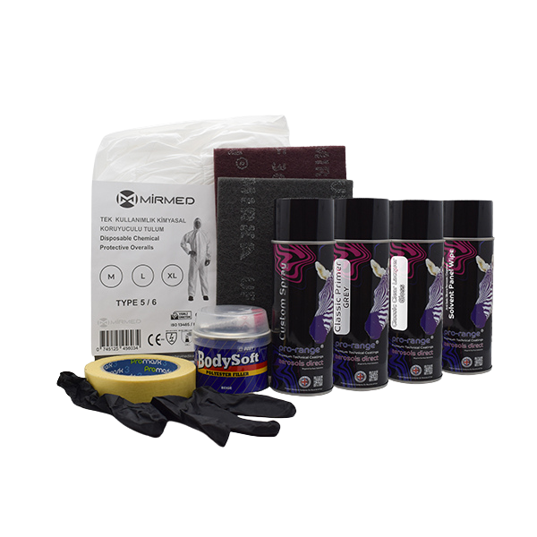 Essentials Metal Repair Kit - Car Paint Colours