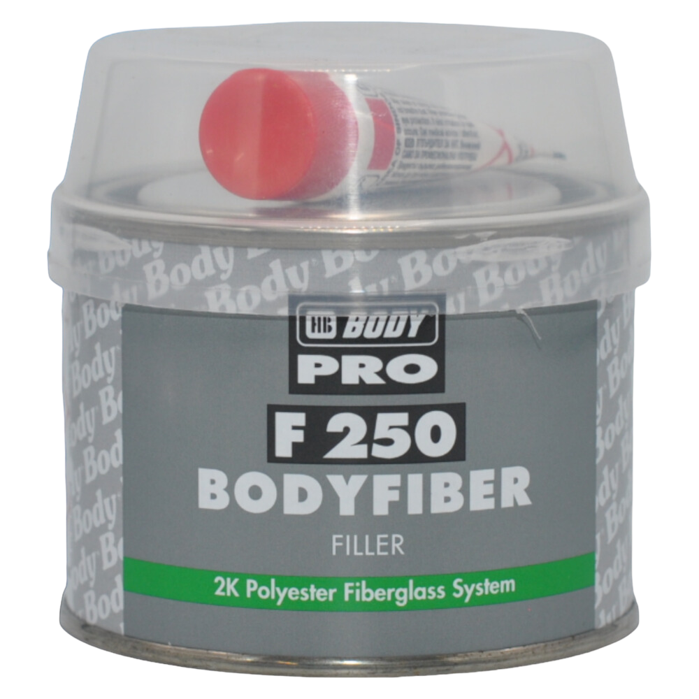 HB Body - Bodysoft Bodyfiller Kit 250g - Car Paint Colours